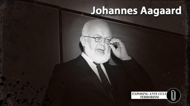 Johannes Aagaard, about his life and work - EXPOSING ANTI-CULTISM